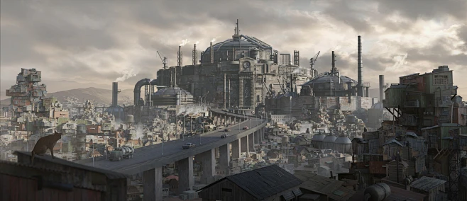 Factory City-花瓣网