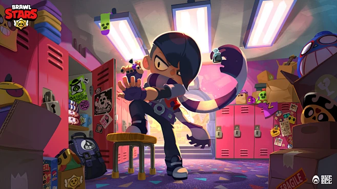 Brawl Stars - Illustrations - Edgar, Ocellus - SERVICES : Supercell art ...