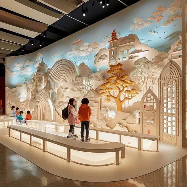 剪纸博物馆-花瓣网