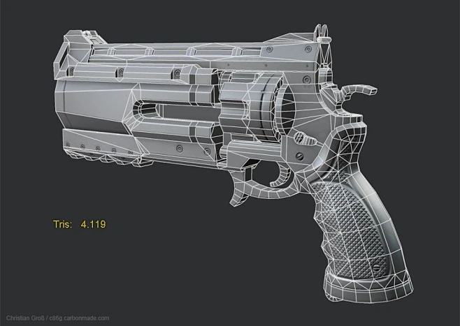 Revolver "Ritchie" (Brink) - Polycount Forum-花瓣网