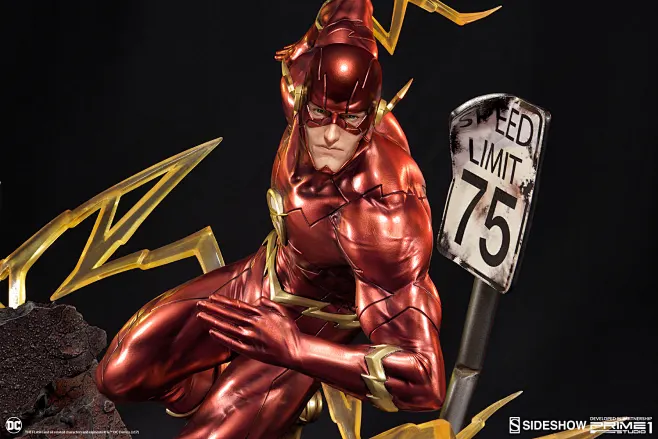 DC Comics The Flash Statue by Sideshow Collectibles : The Exclusive ...