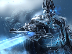 魔兽世界-花瓣网|陪你做生活的设计师 | 暴雪 魔兽世界 巫妖王阿尔萨斯