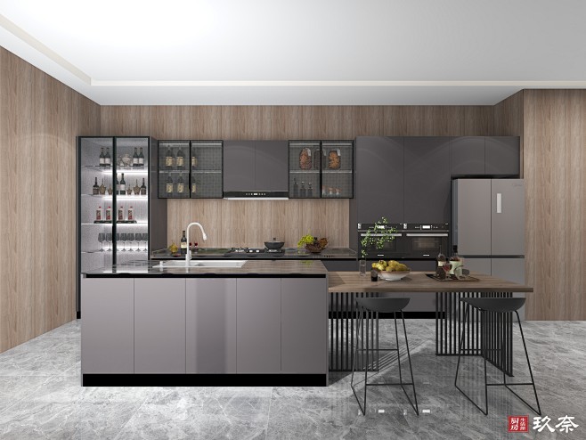 玖奈不锈钢橱柜设计分享