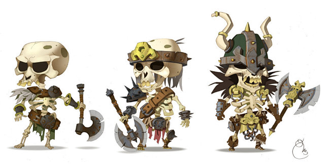 skeletons army by Sidxartxa on deviantART