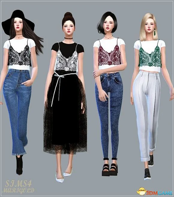 模拟人生4 模拟人生4 蕾丝紧身上衣MOD Mod V全版本 下载- 3DM Mod站-花瓣网