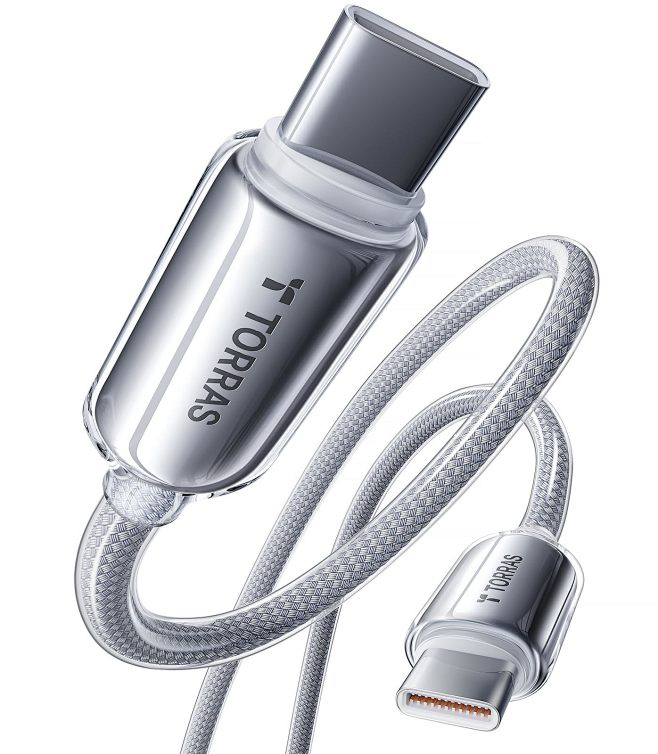 TORRAS USC C to USB C Cable (60W 6ft), Military Grade Tested USB C ...