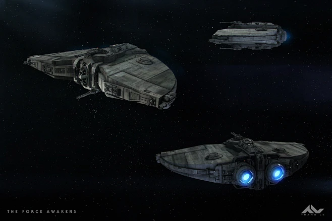 Star Wars Episode 7: The Force Awakens (2015) Unused Pirate Vehicle ...