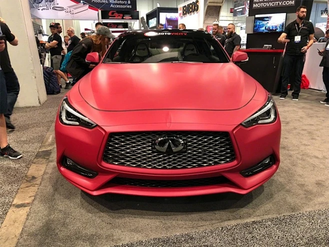 #家家新闻##英菲尼迪Q60 Red Alpha#【2017 SEMA：英菲尼迪Q60 Red Alpha】在2017 SEMA改装展中 ...