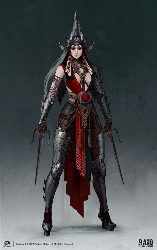 RAID: Shadowkin图片_欧美风写实角色图片素材-花瓣网