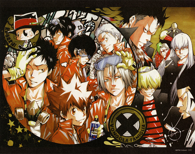 Katekyo Hitman Reborn! Official Visual Book - REBORN Colore ...