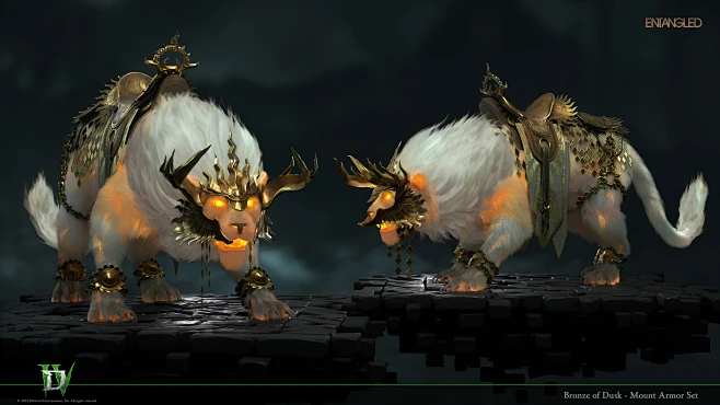 Creature 3D Model for Diablo IV: Vessel of Hatred-花瓣网