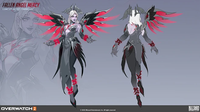 Fallen Angel Mercy-花瓣网