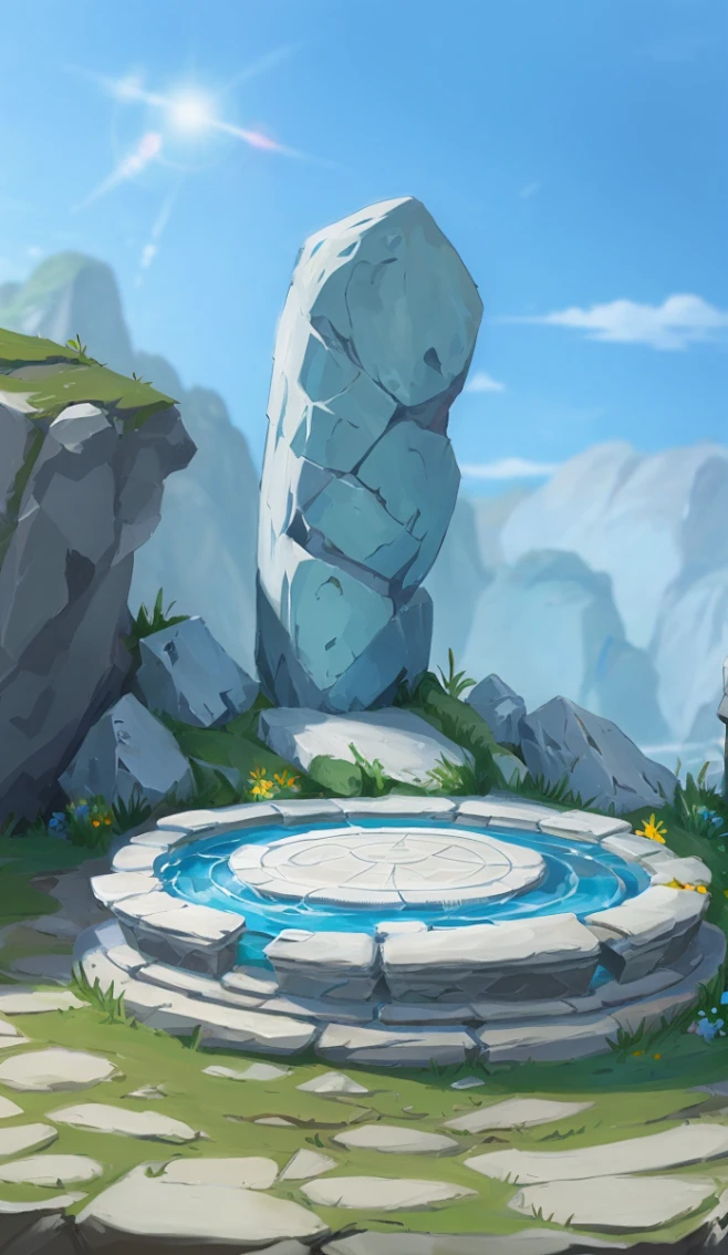 03063-1134889819-dipan,no humans, water, rock, scenery, outdoors, day ...