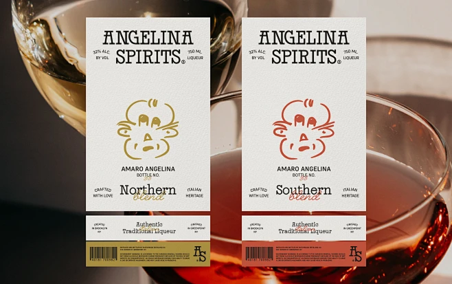 brand identity branding spirits brand label design amaro graphic design ...