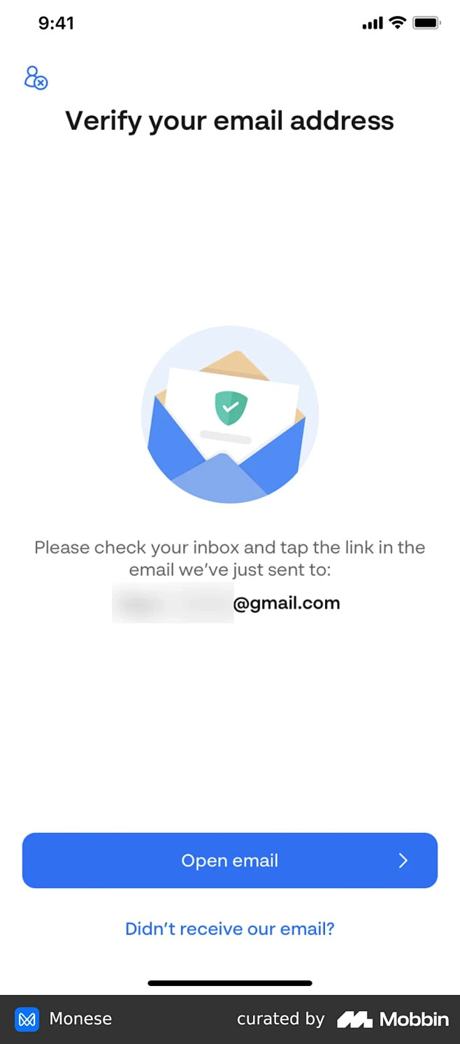 Monese Verifying my contact details screen-花瓣网