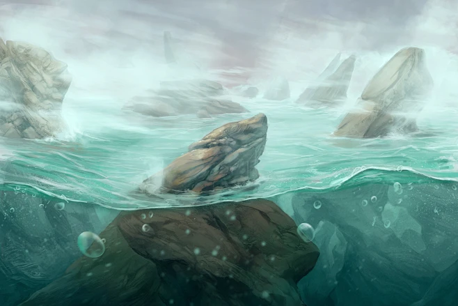 水怪海怪水生怪物来自cgbook.cn (694)-花瓣网