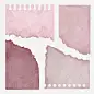 其中包括图片：Download premium png of Png torn pink paper sticker, textured ...