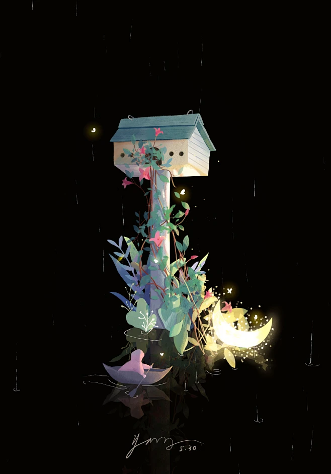 一点_接收碳酸__插画师作品_涂鸦王国gracg.com-花瓣网