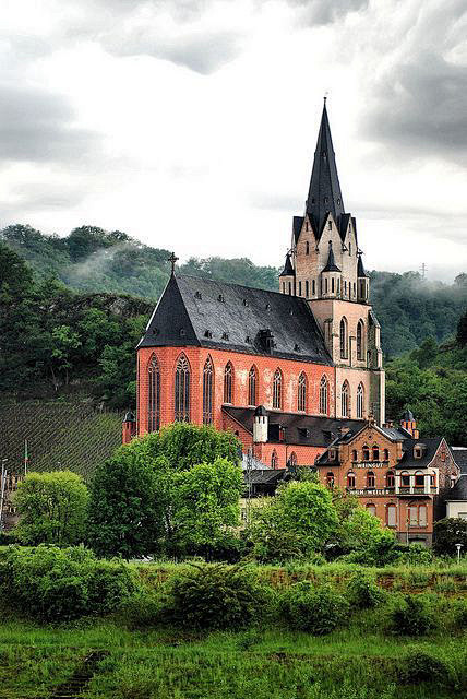Sankt Goar - the Rhine, Germany