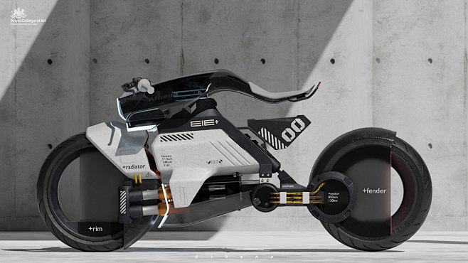 automotive Bike car design concept concept design Digital Art mobility ...