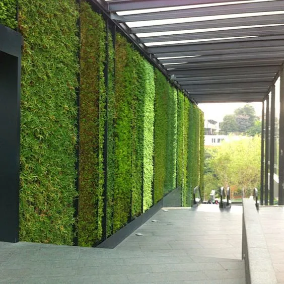 Jardín vertical / vertical garden @ Sta. Fe Como me gustan estos ...