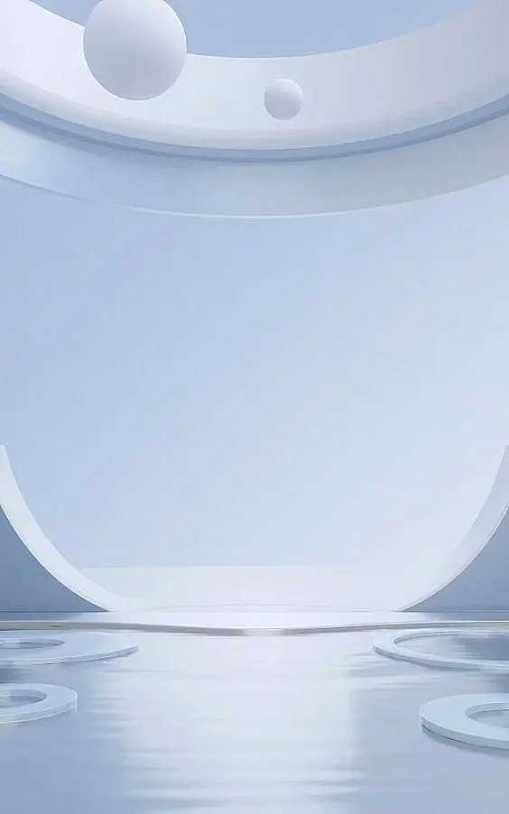 背景-灰-场景-渲染-花瓣网