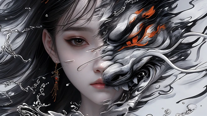 ZXM-半脸-hzj(8)-花瓣网