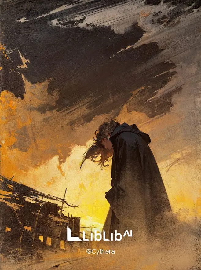 大笔触油画质感调节Lora_V2.0-LoRA-Cythera-LiblibAI-花瓣网