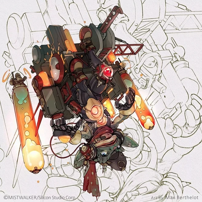 Max Berthelot作品-花瓣网