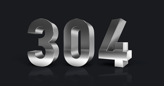 304字体