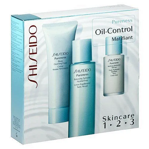 Shiseido Pureness Oil-Control 1-2-3 Skincare Kit 1box by Shiseido. $50. ...