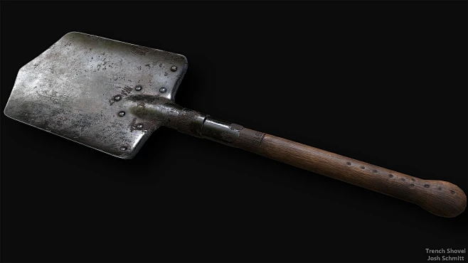 WW1 - German Trench Shovel, Josh Schmitt : WW1 Shovel manufactured by ...