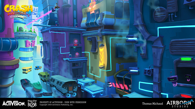 {游戏系列} 美国 Crash 4（场景，角色，UI）