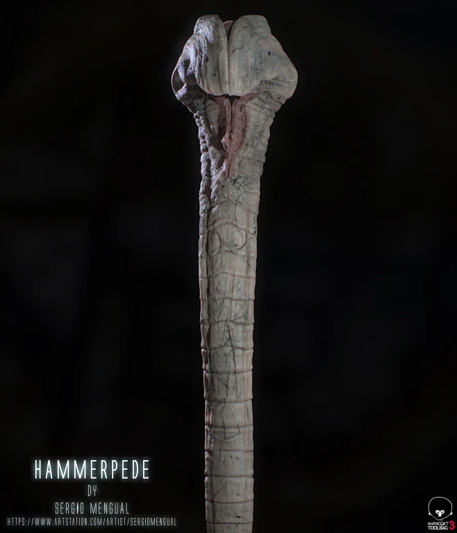 Hammerpede Prometheus Original Concept Art, Sergio Gabriel Mengual : Was a great pleasure to ...