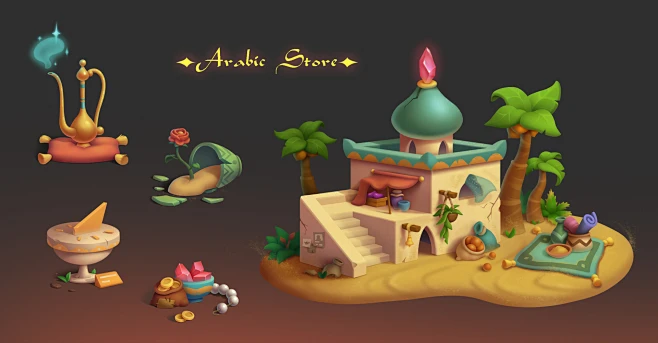 Arabic Store-花瓣网