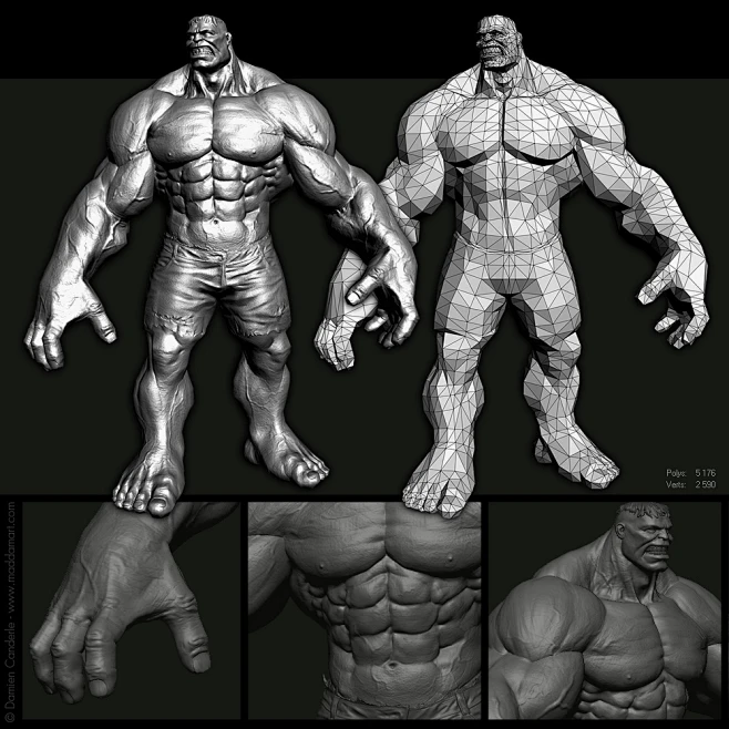 绿巨人-3D作品-微元素Element3ds - Powered by Discuz!-花瓣网