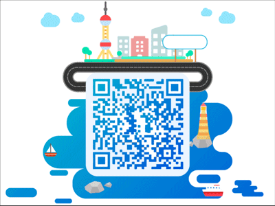Qr code gif-花瓣网