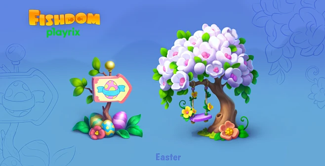Easter event-花瓣网