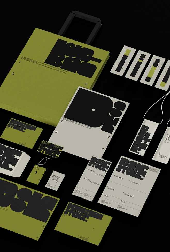 visual Brand Design logo type font visual identity-花瓣网