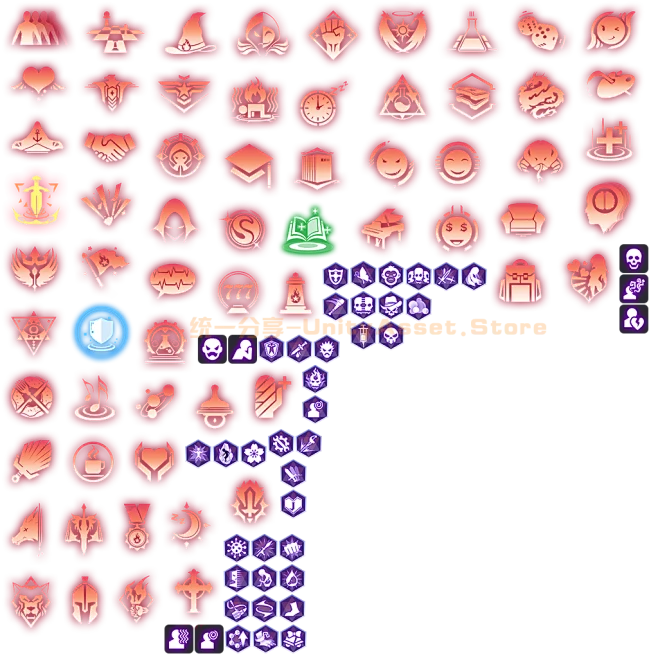 2D美术资源-【Garmuri进化少女】全套美术资源下载插图(100)-花瓣网