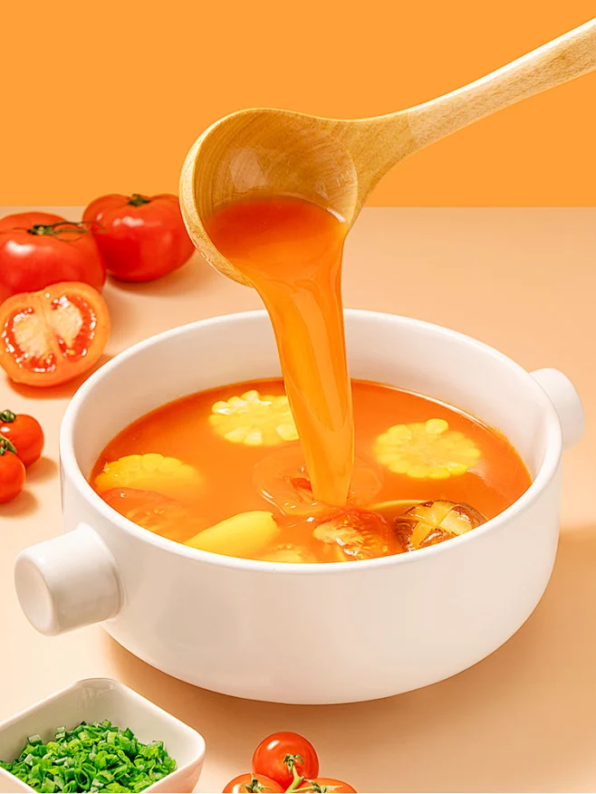 京贤京茂香源 番茄火锅底料 正宗新疆番茄锅底汤底汤料 家用220g-tmall.com天猫-花瓣网