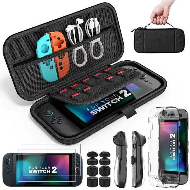 MoKo Switch 2 Accessories Bundle Kit for Nintendo Switch 2 (2025), 14 ...