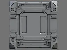 3d max cargo container-花瓣网