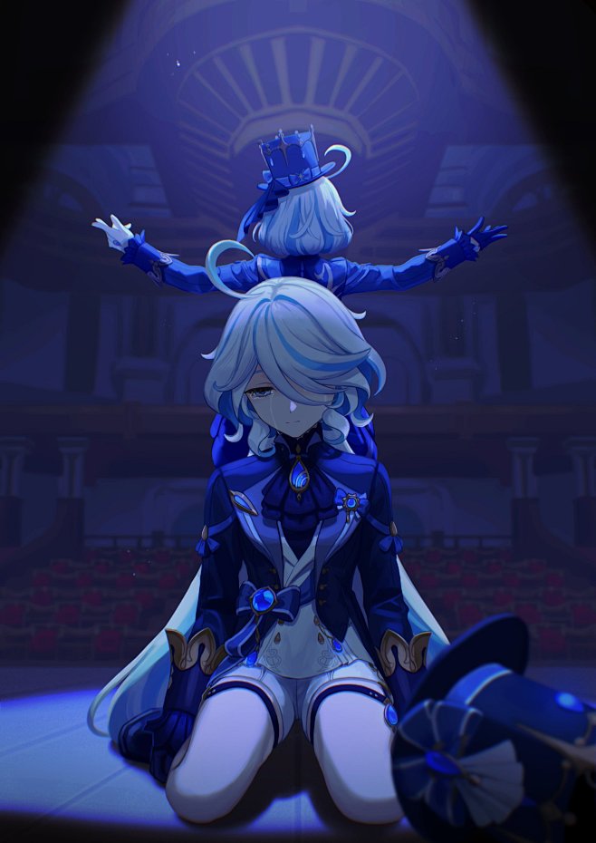 芙卡洛斯、Focalors、芙宁娜·德·枫丹Furina de Fontaine、水之魔神、水神、正义之神、不休独舞