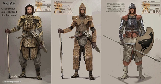Hercules_05， Christian Pearce 作品-花瓣网