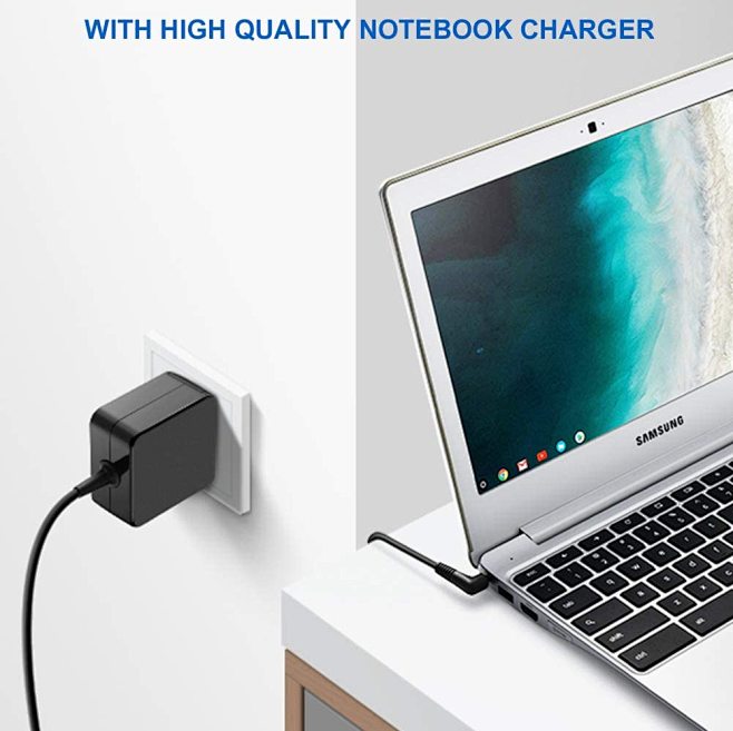 Amazon.com: Ostrich for Samsung Chromebook Laptop Charger, 26W 12V 2.2A ...