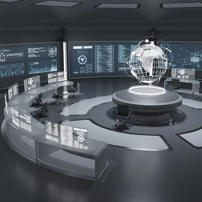 3D command room https://static.turbosquid.com/Preview/2019/01/06__09_39 ...