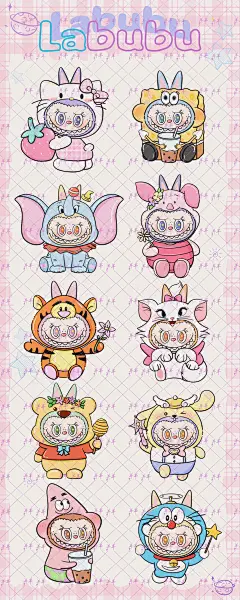 Labubu图片大全-Labubu高清好看的图片--花瓣︶rosemary╮的画板