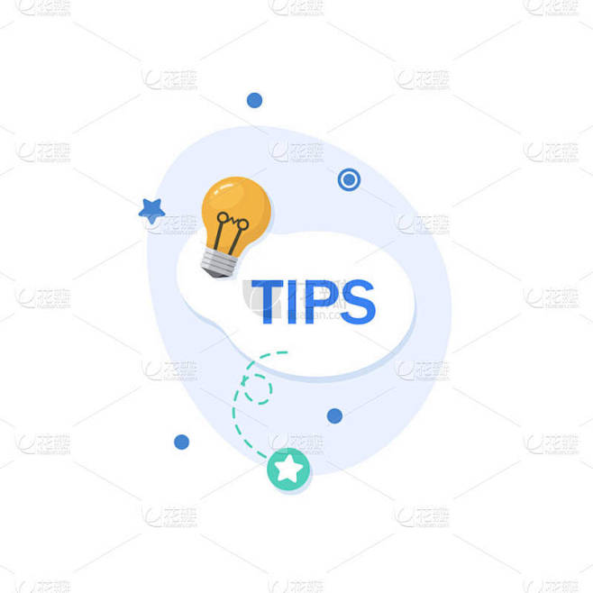 Tips icon,Helpful tricks with useful information f