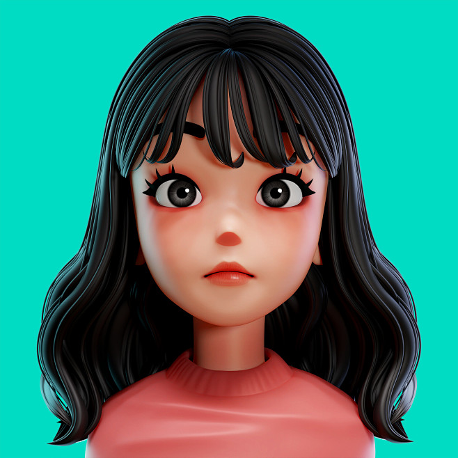 3D Profile Character